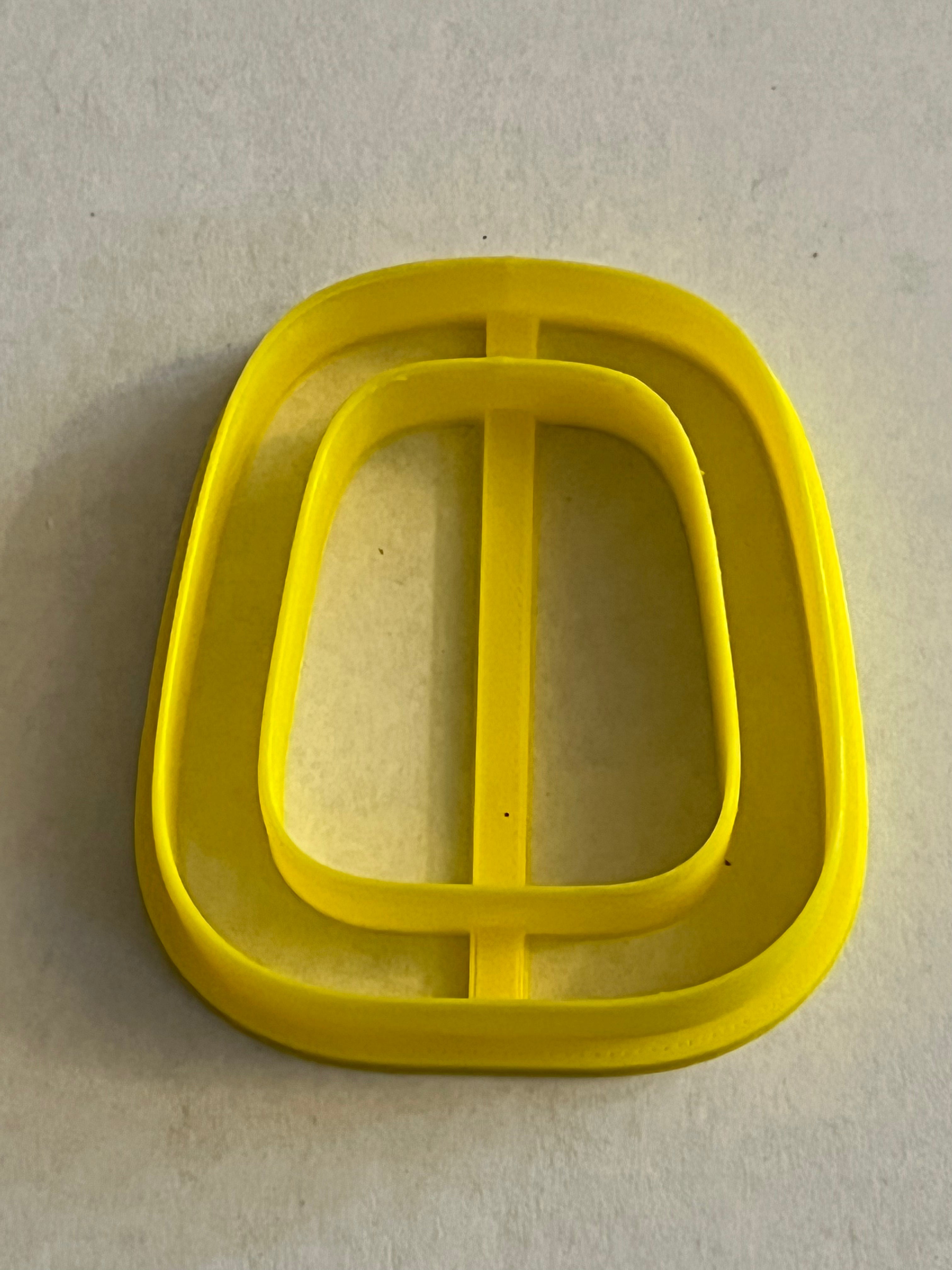 Rounded Trapezoid with cut out – O Joy Creations inc